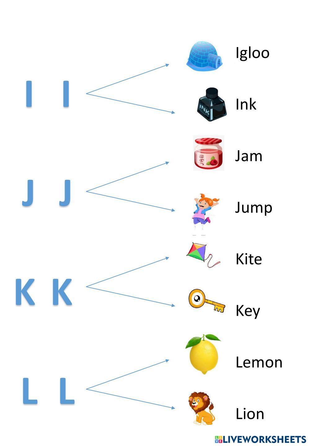 Go kid phonics | Live Worksheets