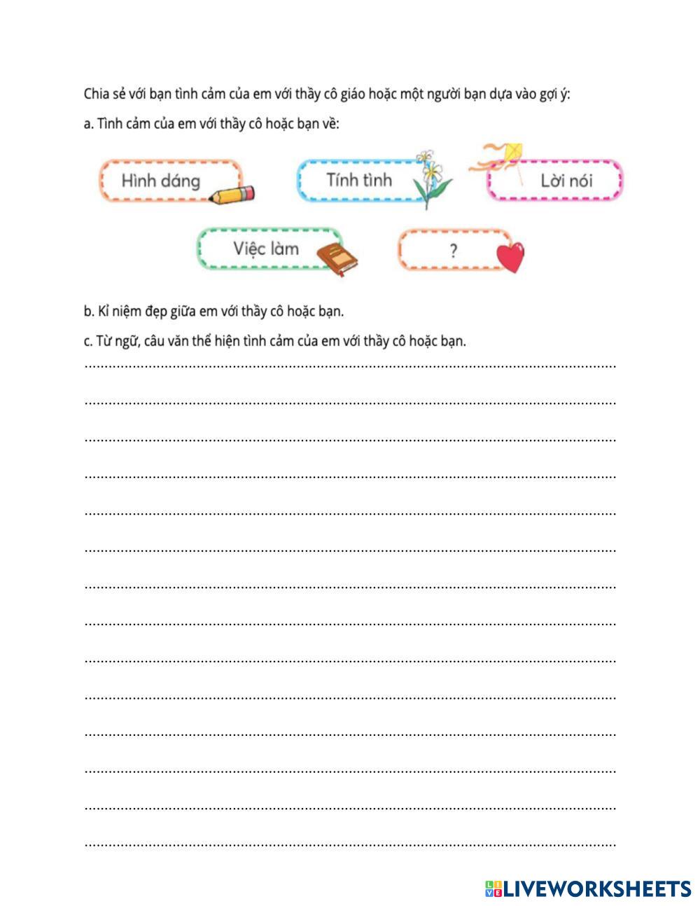 Vietnamese | Live Worksheets