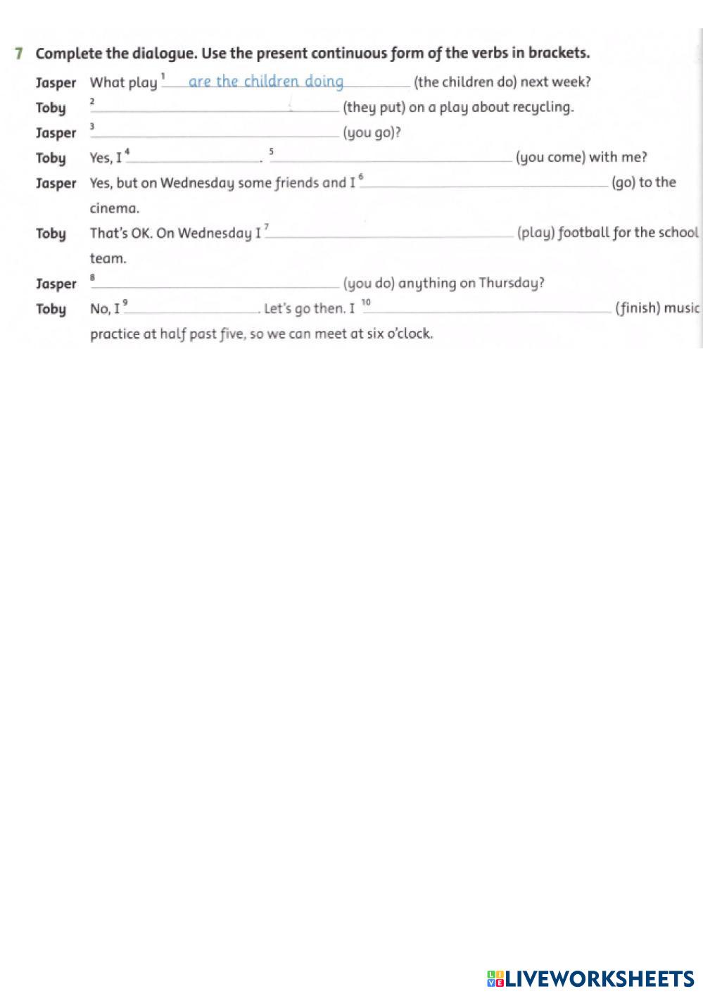 Simple Past or Past Continuous? | Live Worksheets