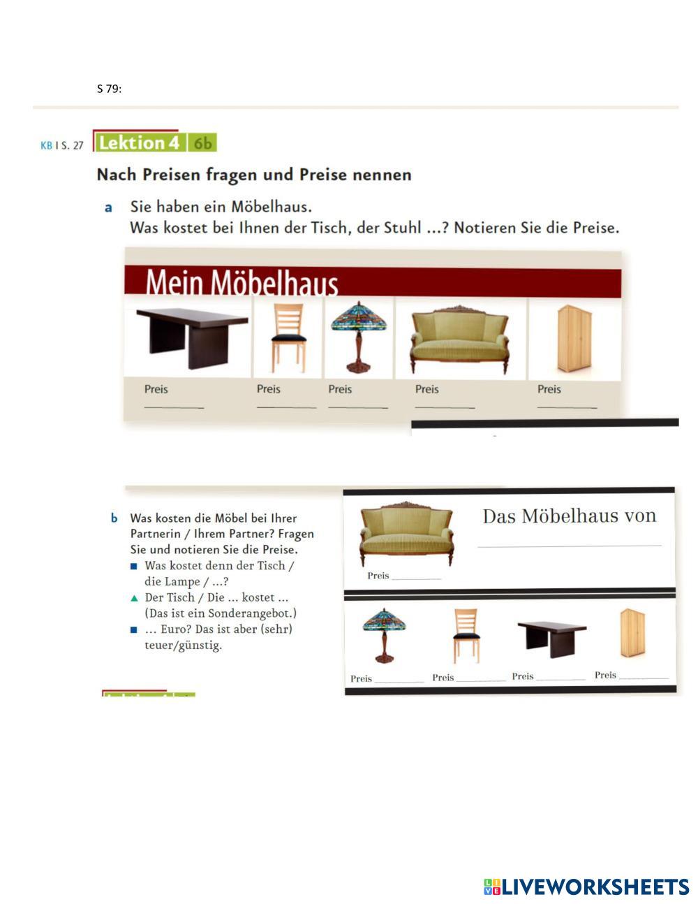 7144491 | Lektion 4: Möbel | LinguaVivaTeachers