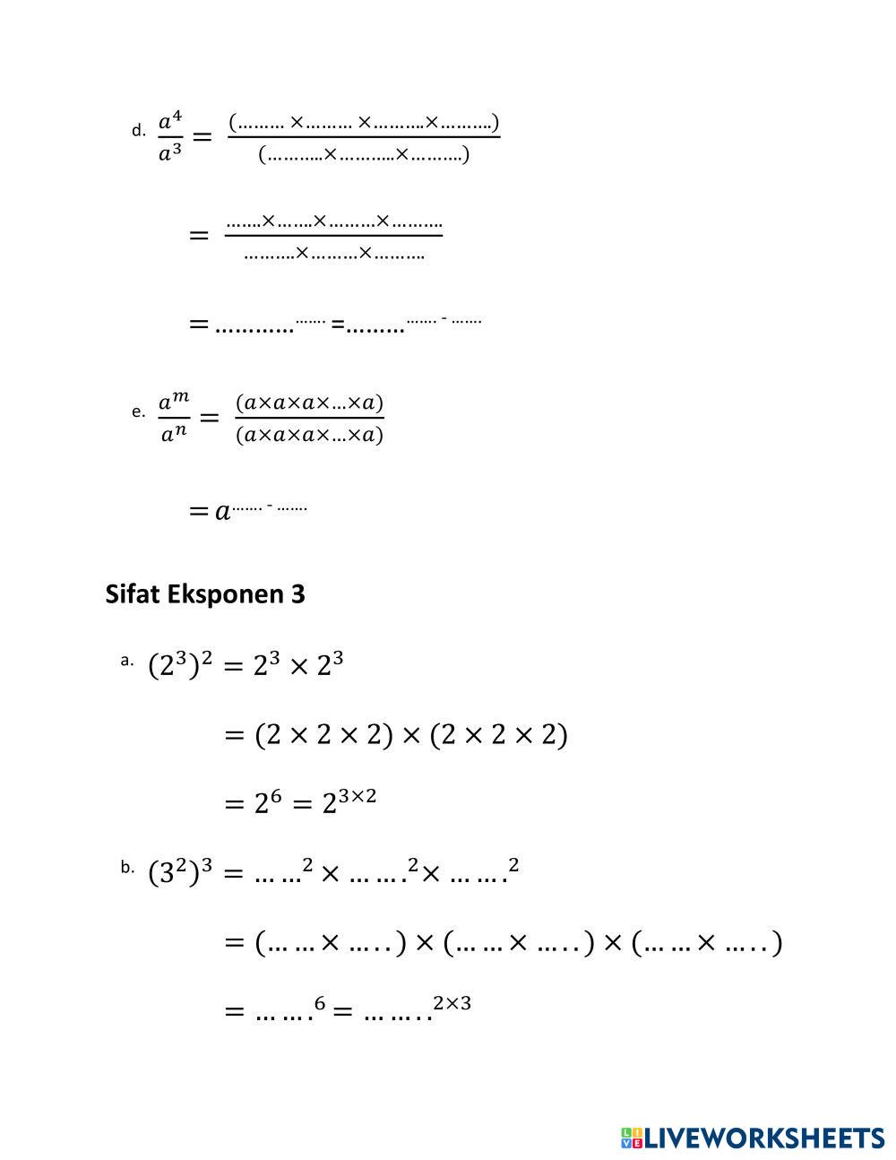 LKPD Sifat-Sifa… | Free Interactive Worksheets | 7147123