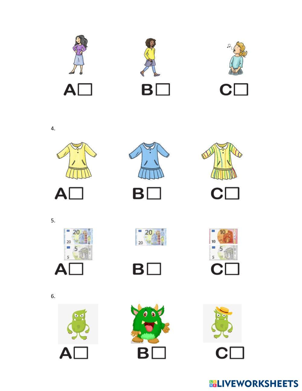 Diagnose K3 | Live Worksheets