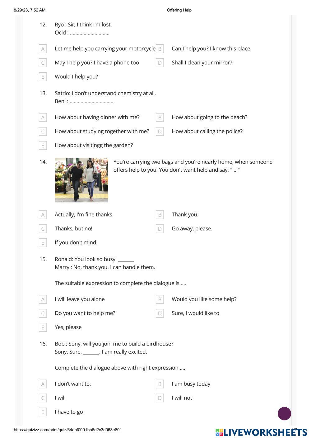 EXPRESSING OFFER 2813 | risaworksheet | Live