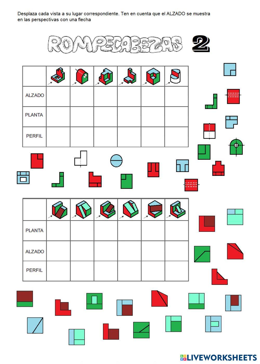 ROMPECABEZAS 2 | Free Interactive Worksheets | 7154272