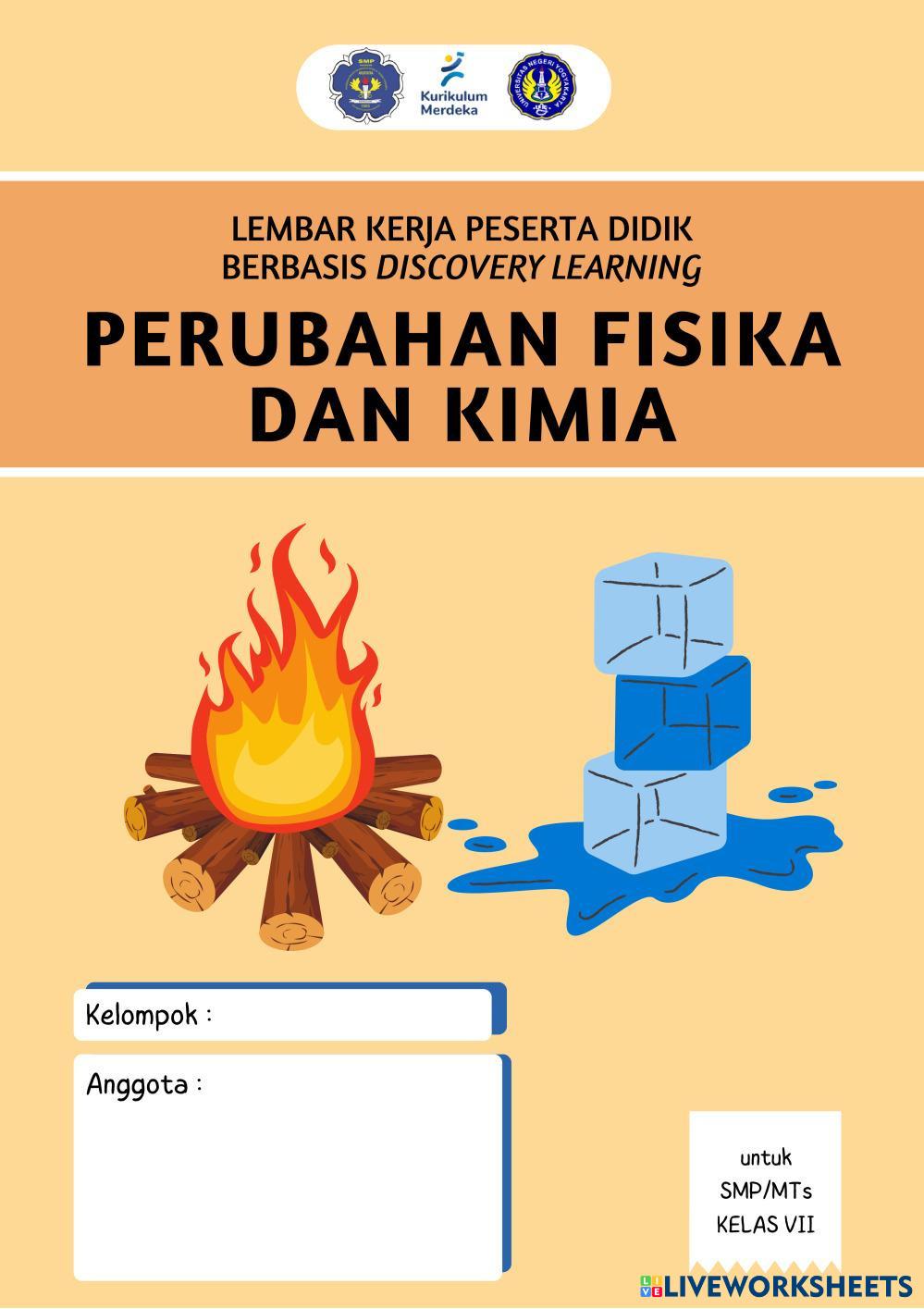 7155282 | LKPD Perubahan Fisika dan Kimia | Aulia Dini