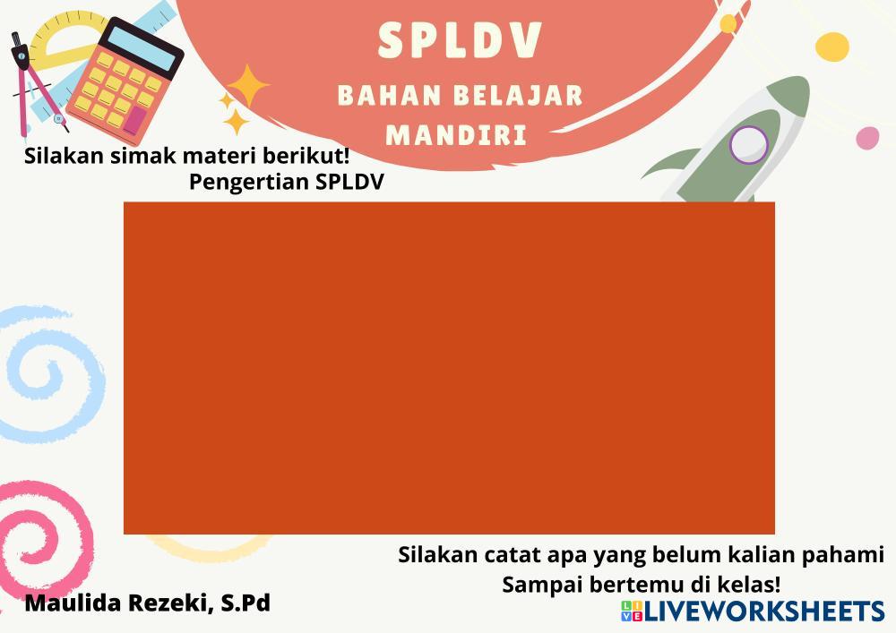 SPLDV 1 | Live Worksheets