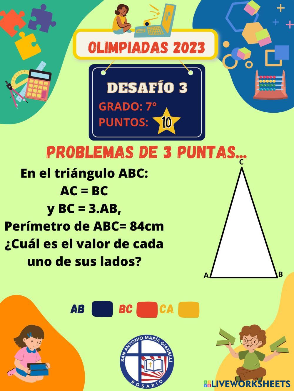 Desafío 3 - 7mo | Live Worksheets