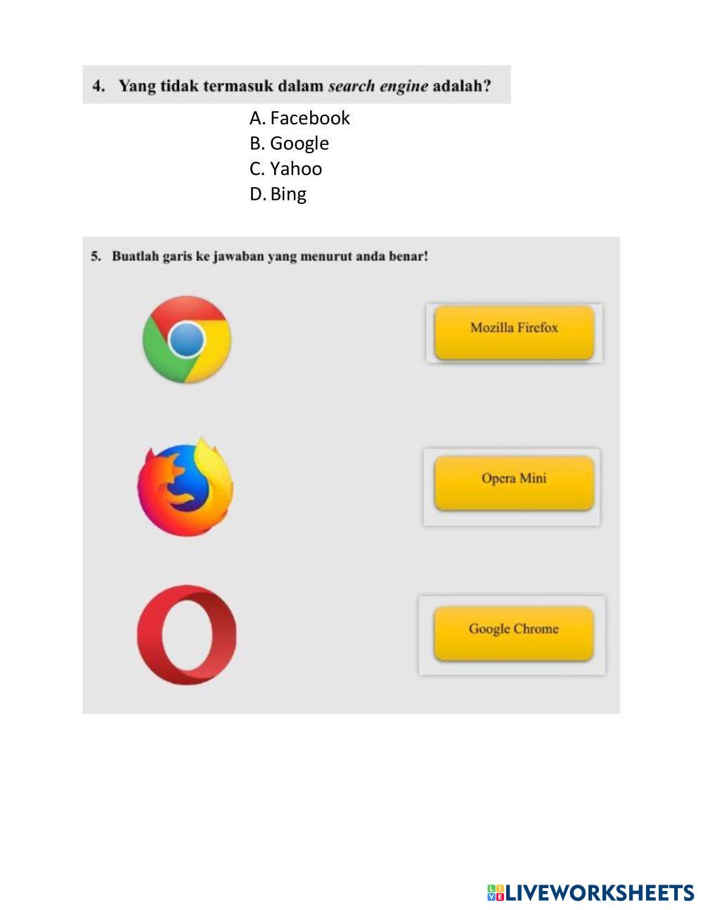 Informatika Kelas 7 | Live Worksheets