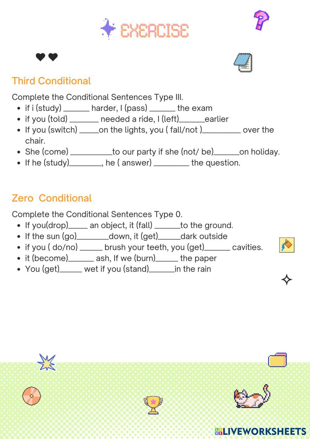 IF Clause | Free Interactive Worksheets | 7172853