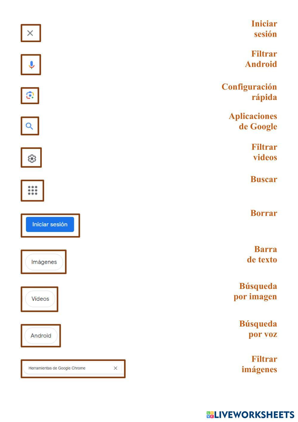 Herramientas de… | Free Interactive Worksheets | 7174579