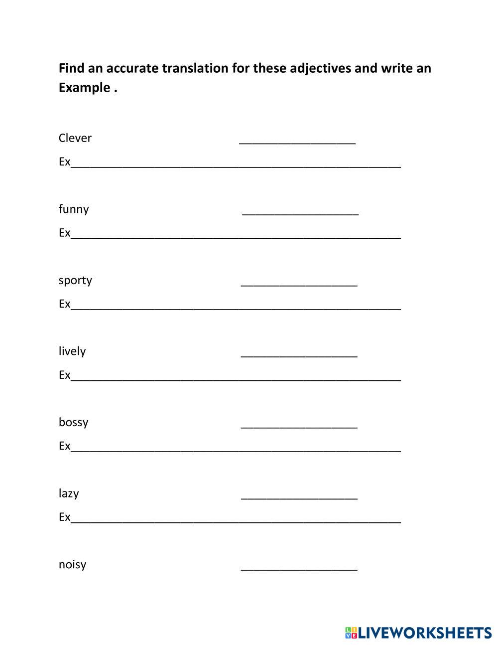 Pre - Class Activity. Unit 1 | Live Worksheets