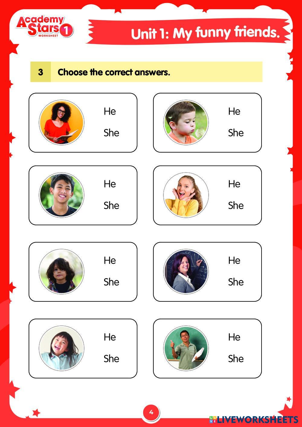 Academy Star 1 … | Free Interactive Worksheets | 7178327