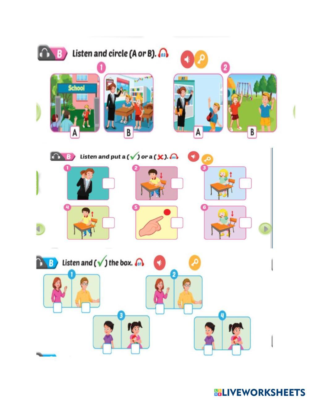 unit 1 grade 1 | Free Interactive Worksheets | 7178788