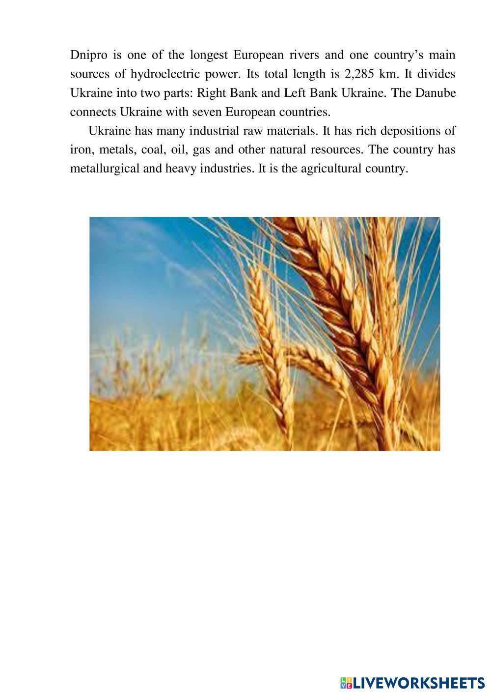 Ukraine | Live Worksheets