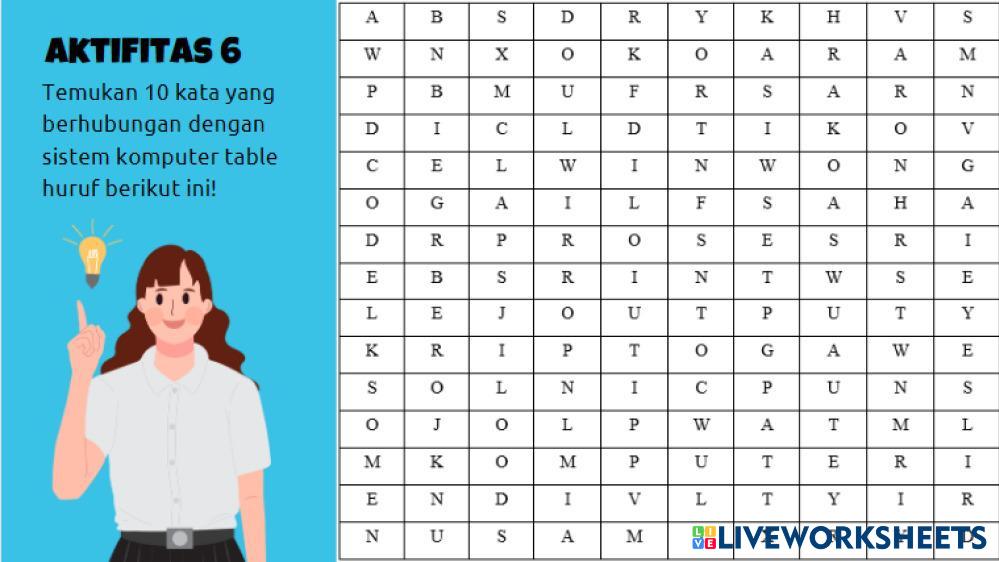 LKS Informatika | Free Interactive Worksheets | 7186048