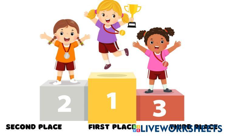 ordinal numbers | Free Interactive Worksheets | 7193396