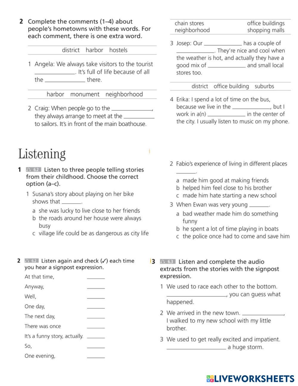 V4 U6 Workbook | Free Interactive Worksheets | 7198249