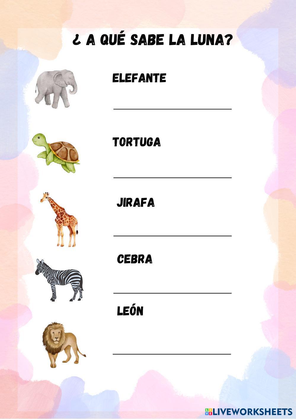 ¿ A QUÉ SABE LA… | Free Interactive Worksheets | 7198898