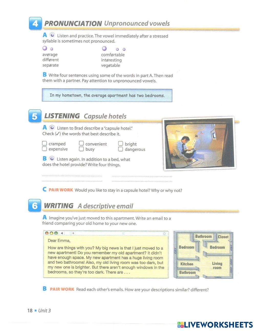 Unit 3 Time for a change! | Live Worksheets