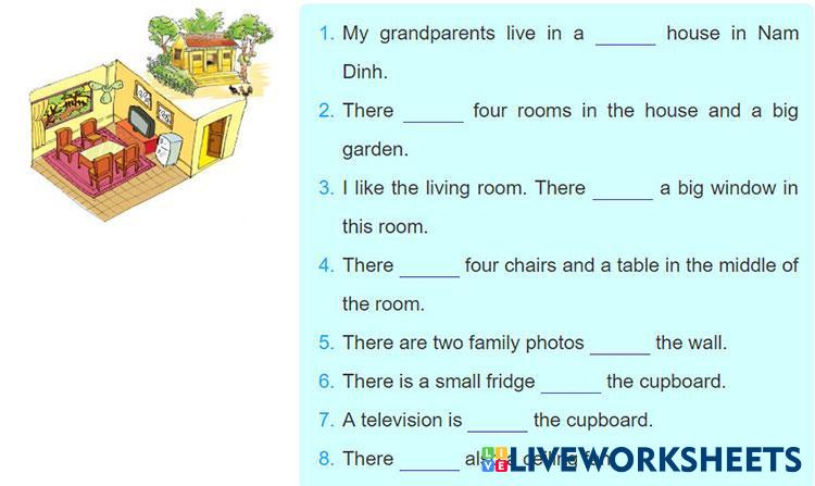 English exercise 6 | Live Worksheets