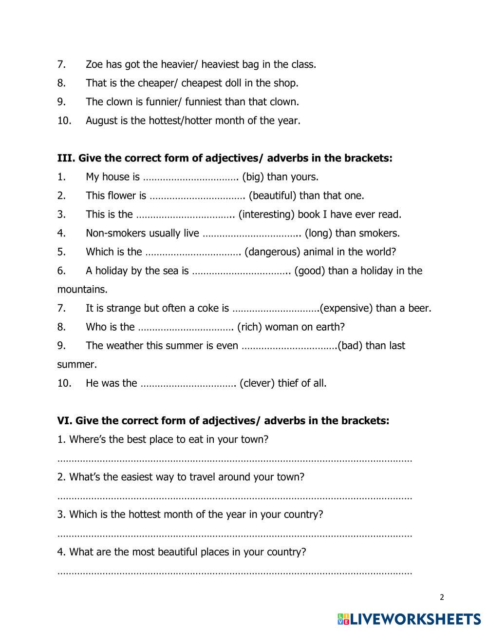 7203860 | Unit 10. too much-too many -not enough | Hường