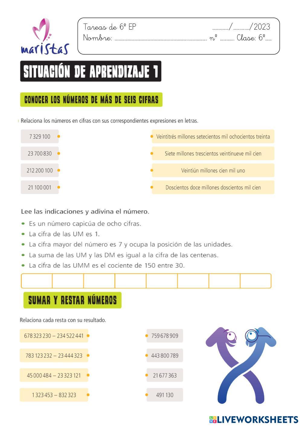 7205306 | Matemáticas | Enrique | LiveWorksheets