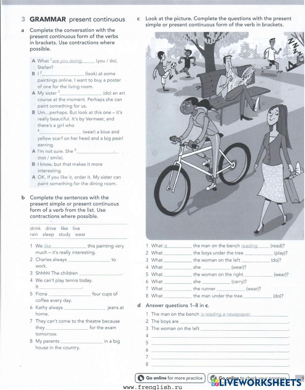 EF - Pre Intermediate - 1C | Live Worksheets