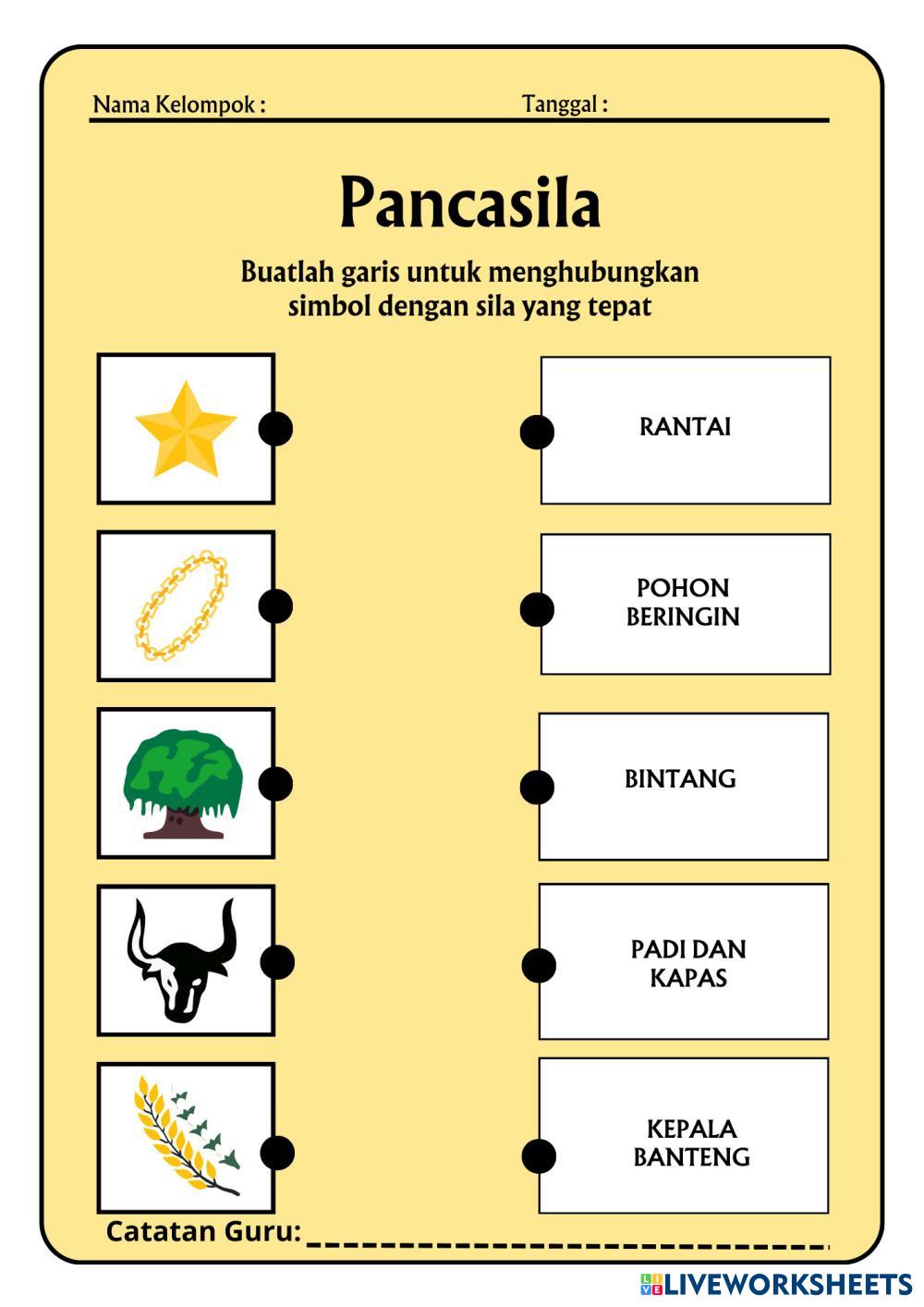 Simbol Sila dalam Pancasila 7480877 | Hesty Bastika Wati