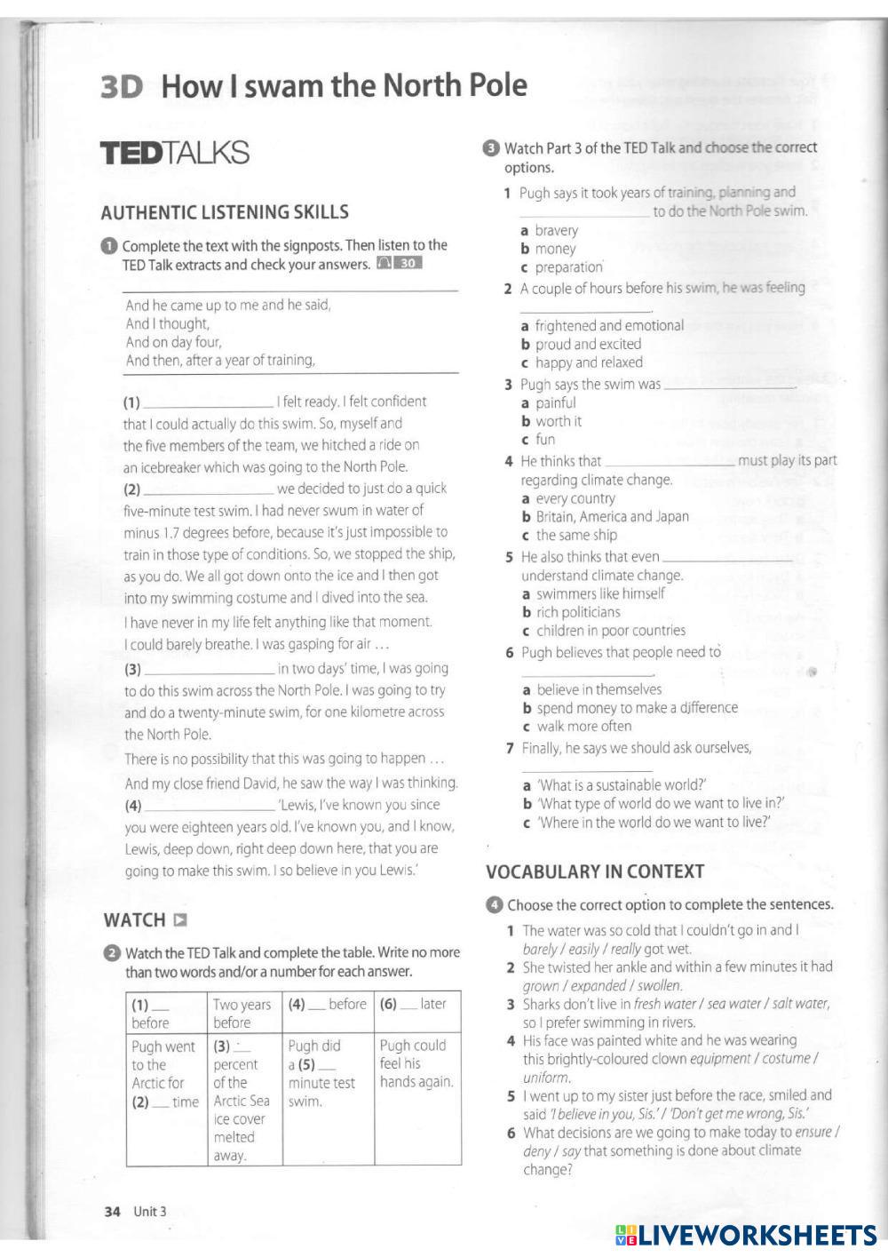 3D | Live Worksheets