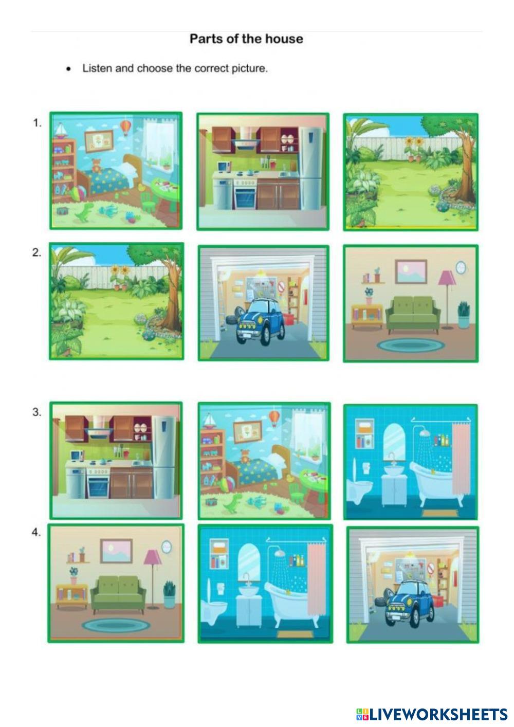 house | Live Worksheets