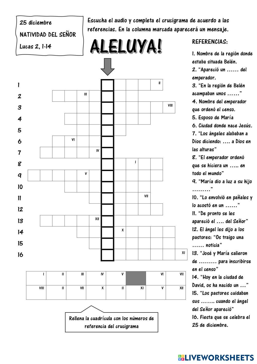 Crucigrama Navi… | Free Interactive Worksheets | 7430467