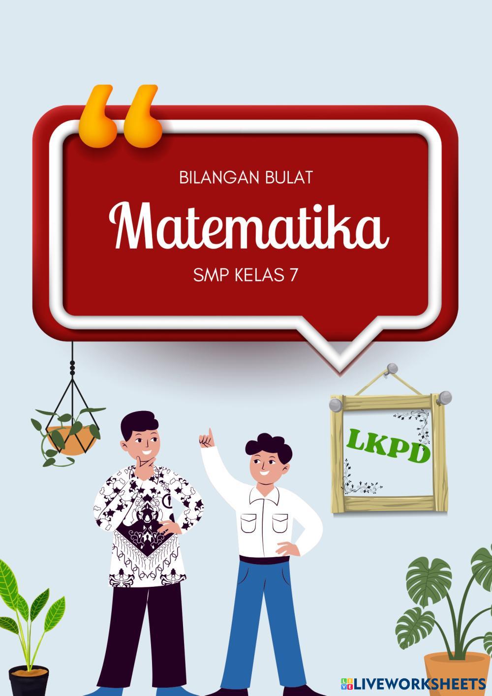 7499873 | BILANGAN BULAT KELAS 7 SMP | honesty