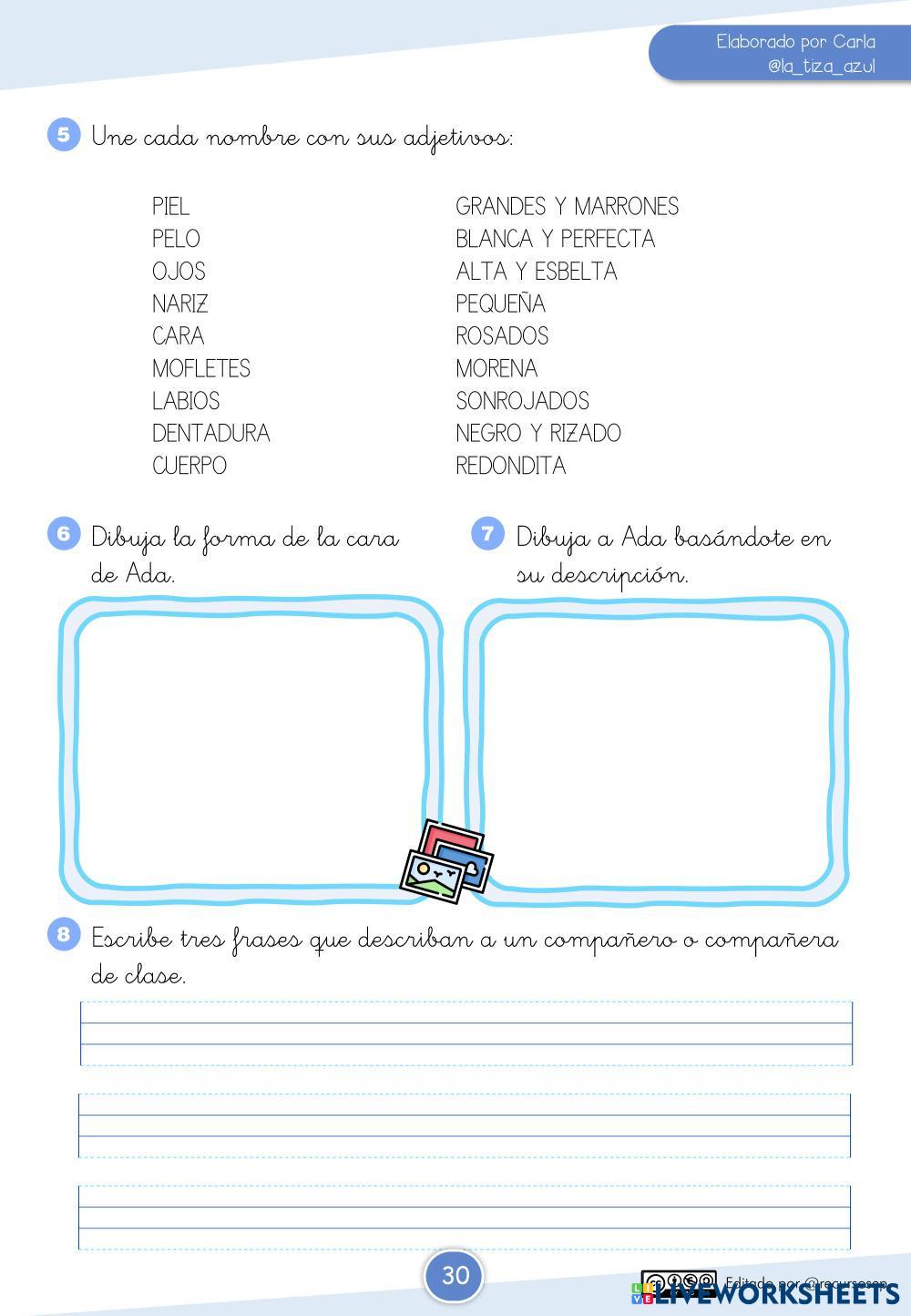 Ada | Live Worksheets