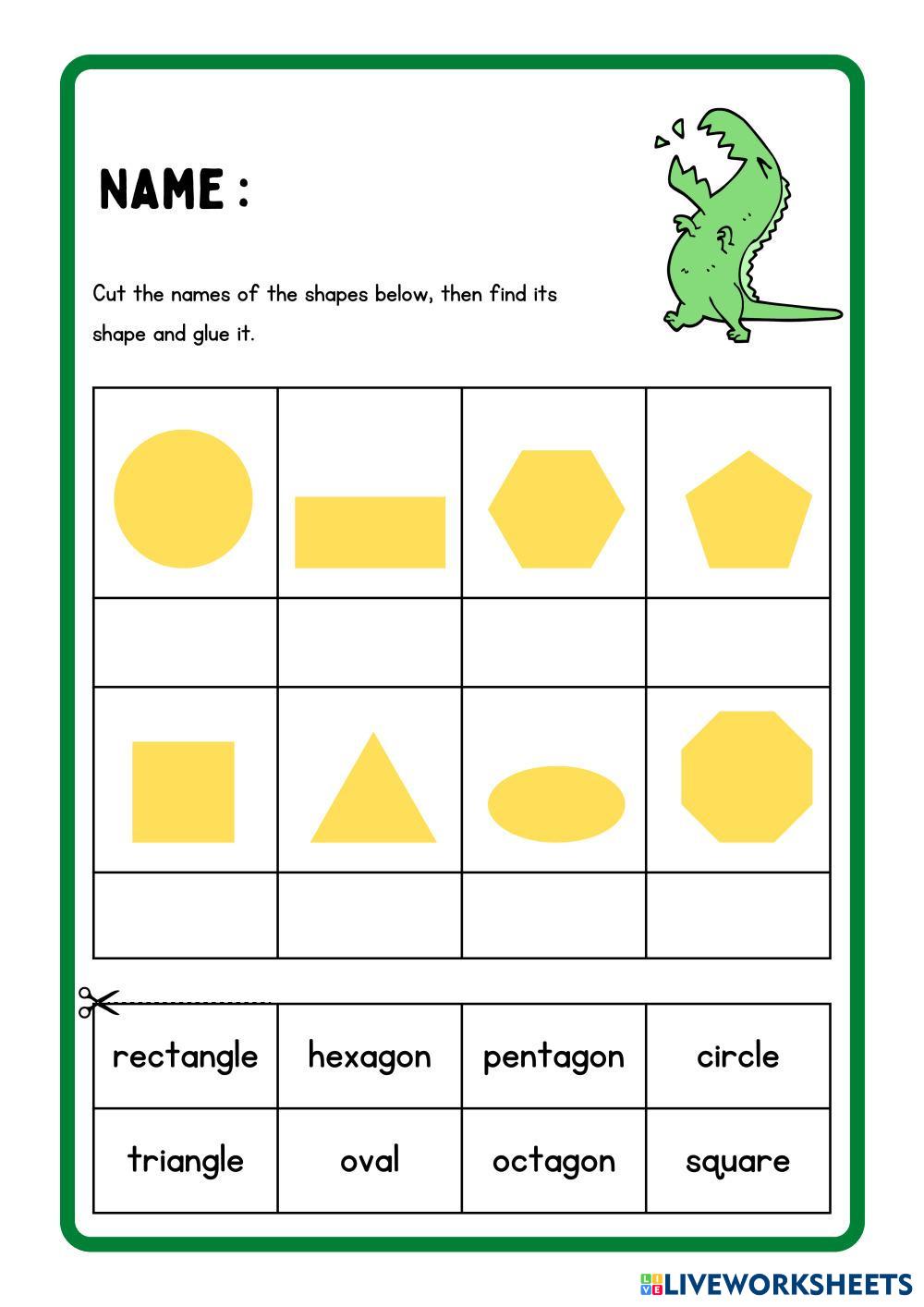 Geometric figure | Live Worksheets