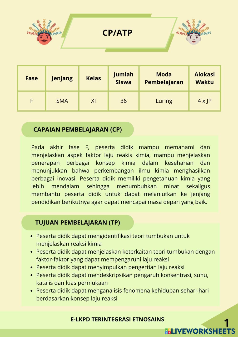 E-LKPD Project … | Free Interactive Worksheets | 7513936