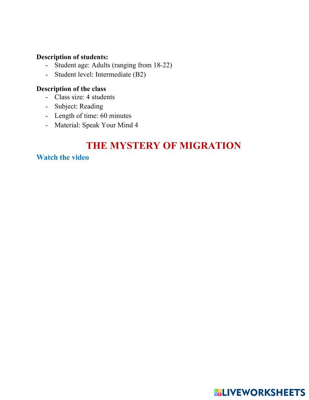 The mystery of Animal Migration 7514472 | Tammy Pham