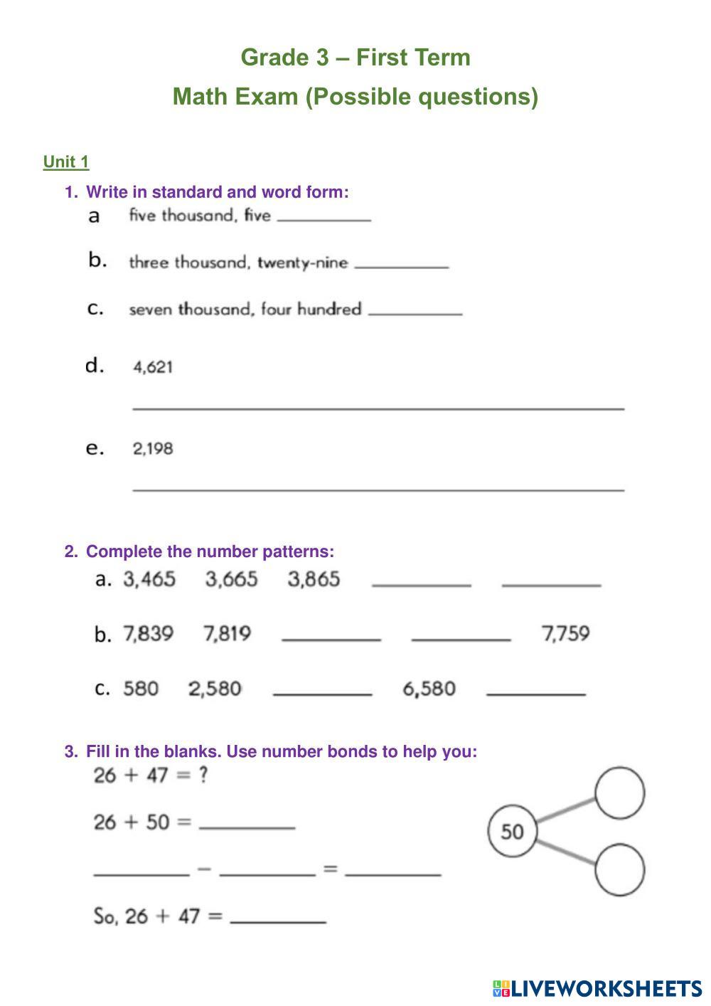 7514844 | Review | Abigail Ibrahim | LiveWorksheets
