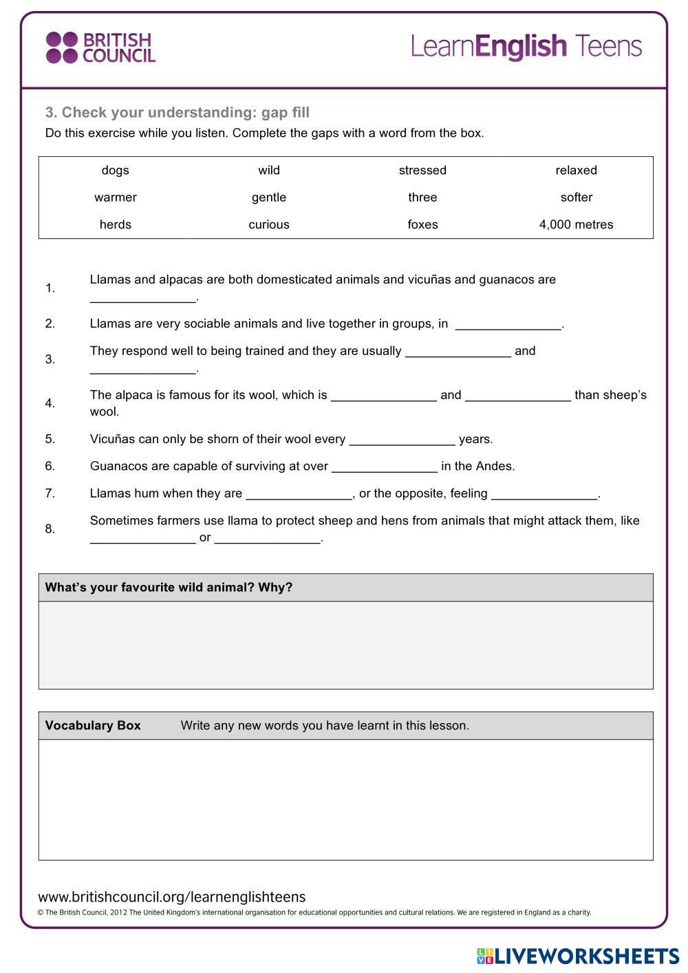 Listening Pract… | Free Interactive Worksheets | 7515351