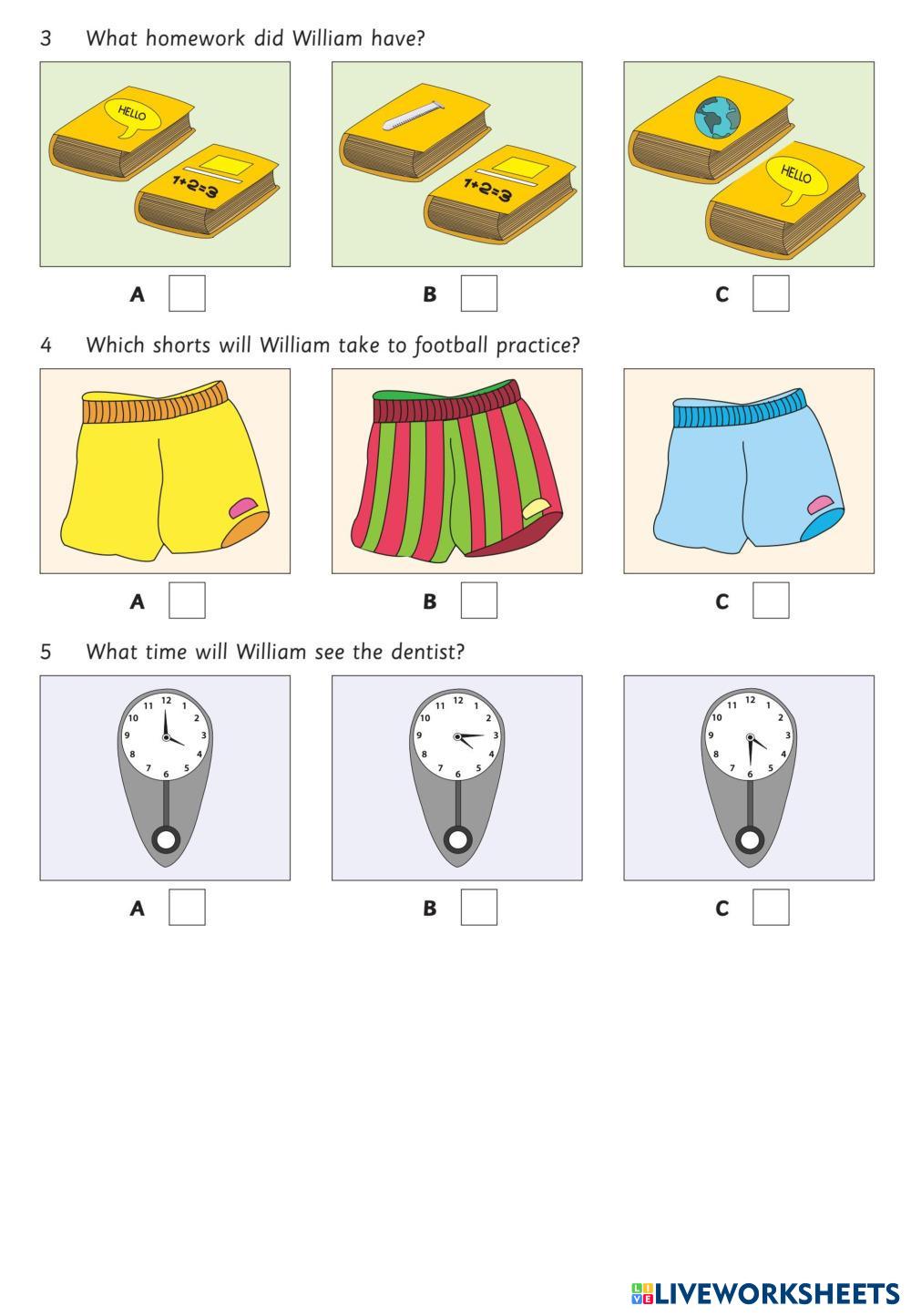 7518550 | Flyers Plus - Test 1 - Parts 4, 5