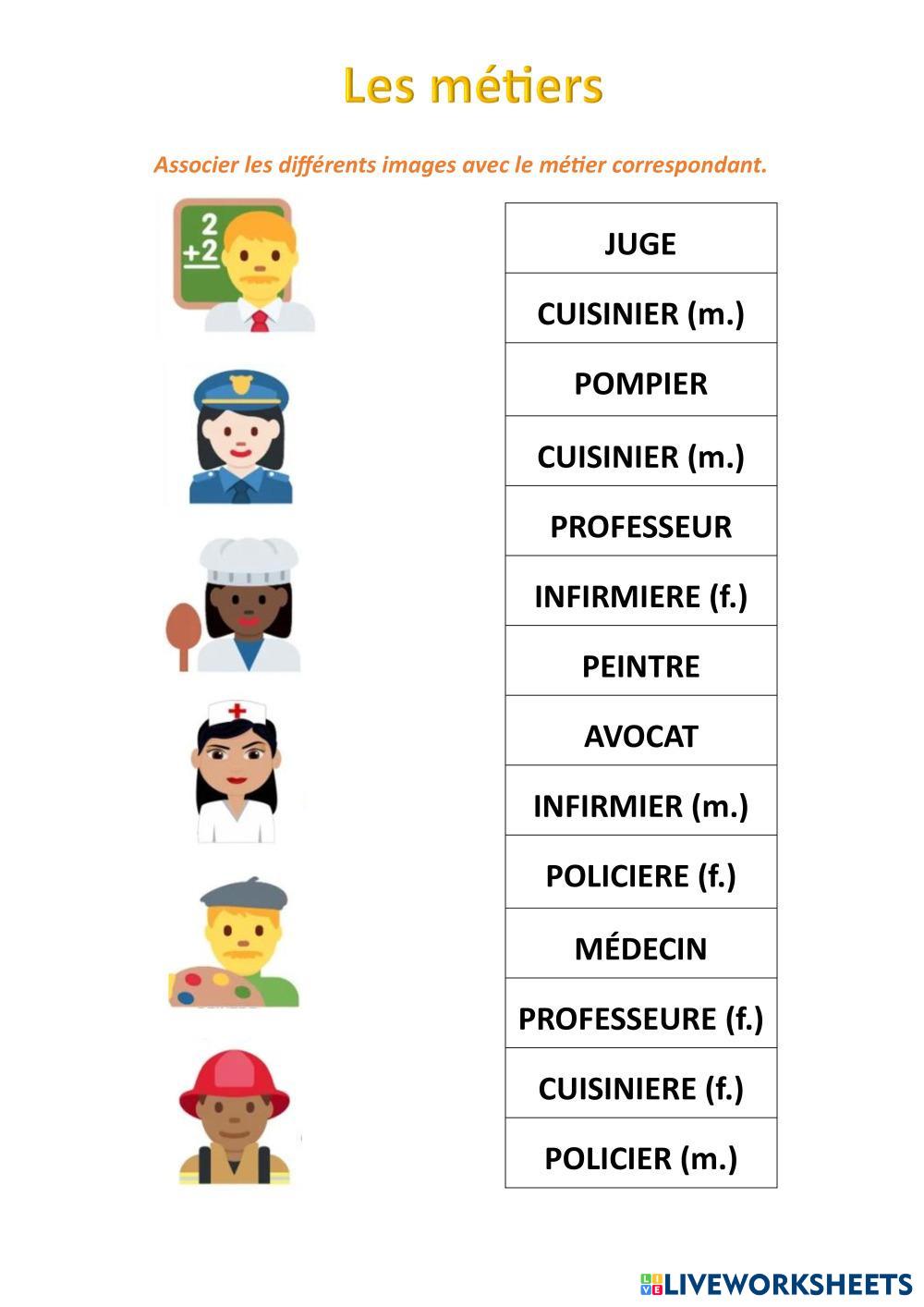 7529266 | Les métiers | Ms. Josselyn Macías Carriel