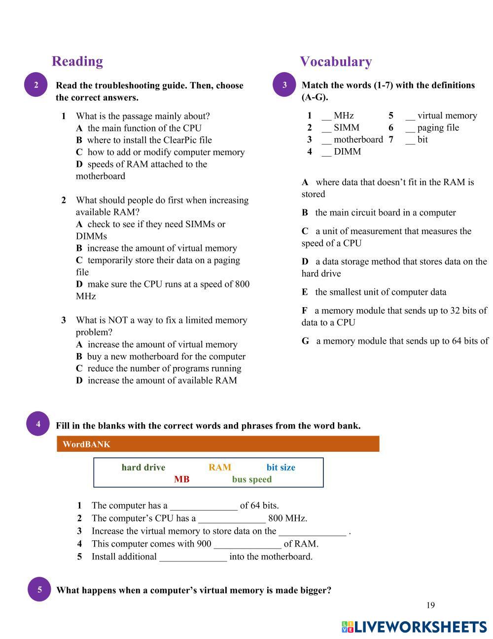 ESP3-EII3 | Hoa Le Kim | Live Worksheets