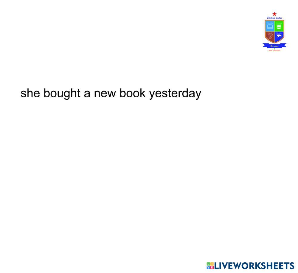 english/past simple | Live Worksheets