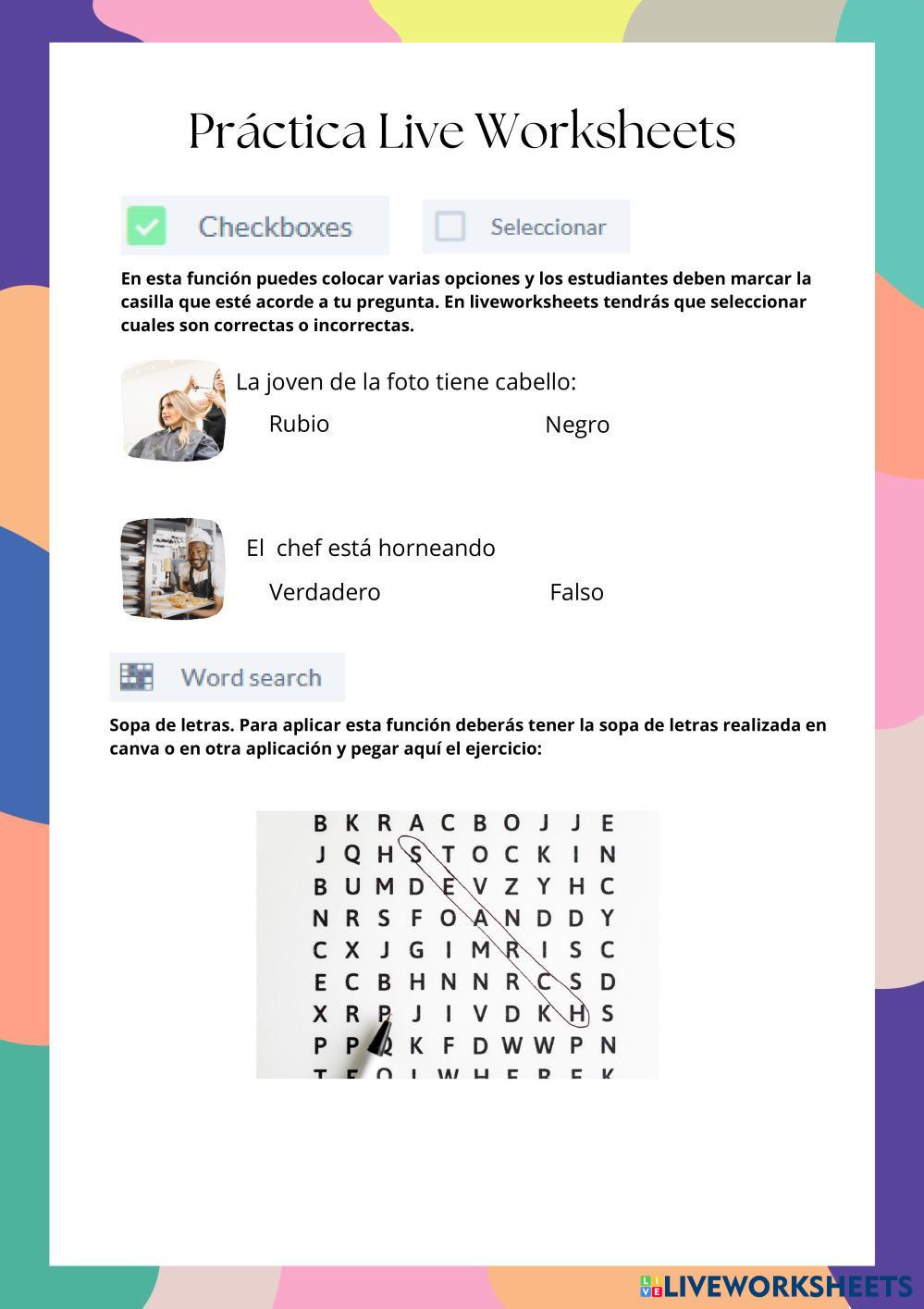 Live Worksheets | Live Worksheets