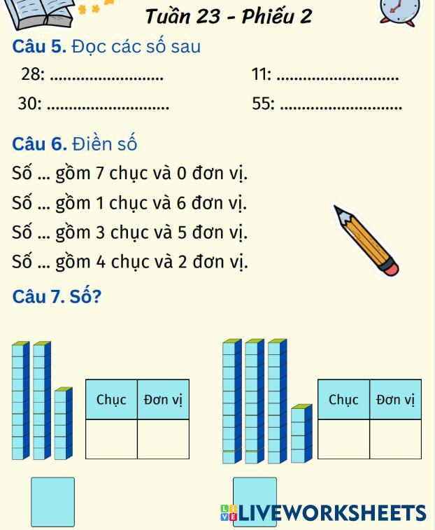 Math 23 | Nguyễn Lê Phương Thảo | Live Worksheets