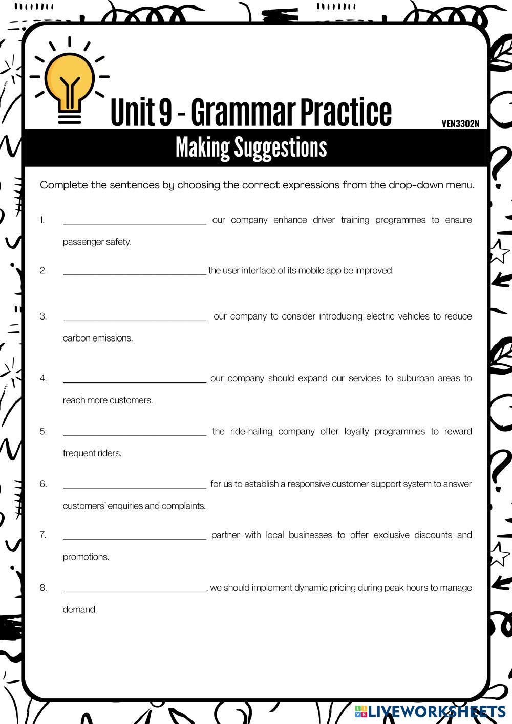 GCEN306A_Unit 9… | Free Interactive Worksheets | 7410181