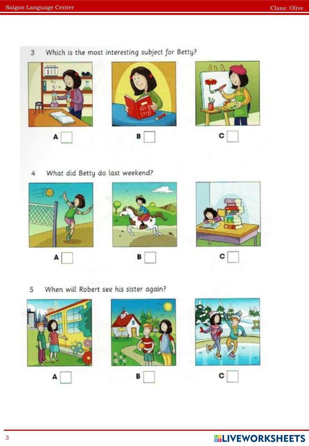 OLive ffs 4 uni… | Free Interactive Worksheets | 7541601