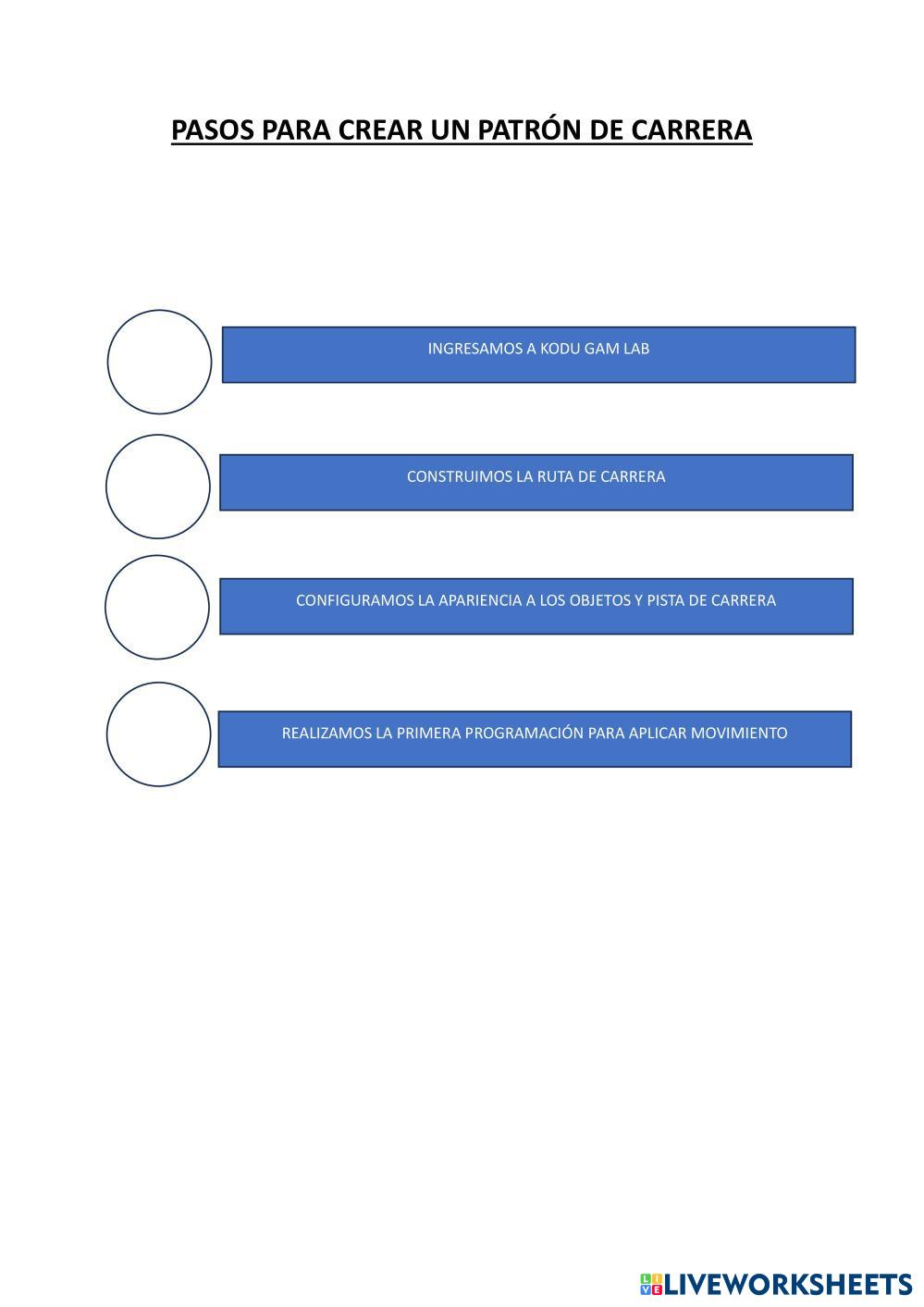 PASOS PARA HACE… | Free Interactive Worksheets | 7543681