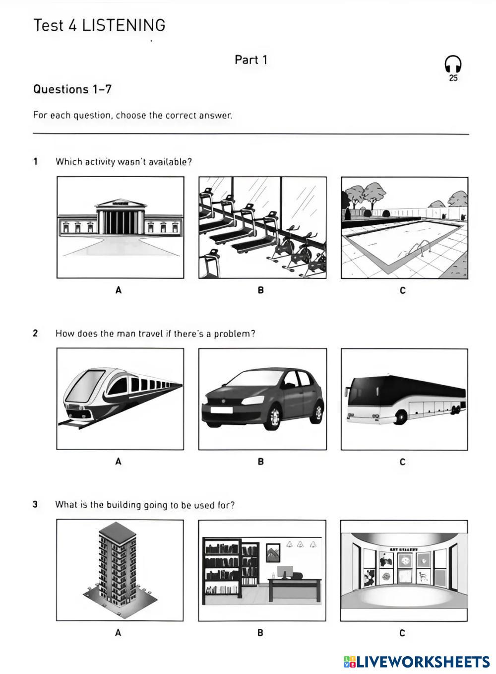 COLLINS B1 PREL… | Free Interactive Worksheets | 7870069