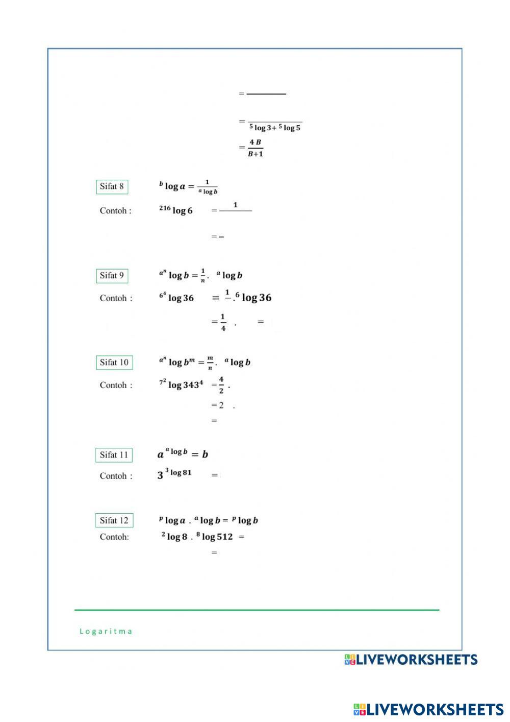 LKPD Sifat-sifa… | Free Interactive Worksheets | 7872573