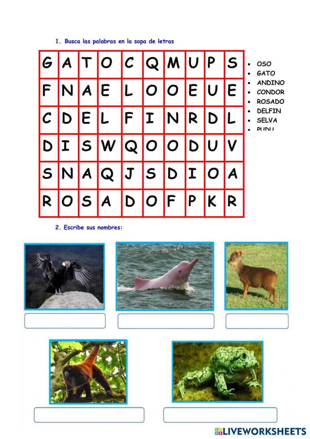 ANIMALES EN PELIGRO DE EXTINCIÓN EN EL PERÚ 7872845